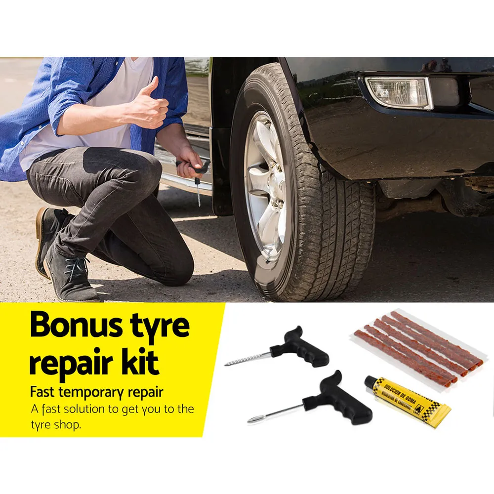 Air Compressor 12V 4x4 Tyre 200L/MIN Deflator Inflator Car Truck Portable