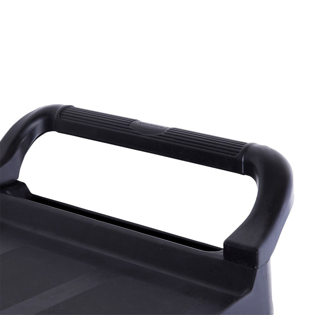 2X 3 Tier Covered Food Trolley Food Waste Cart Storage Mechanic Kitchen ...