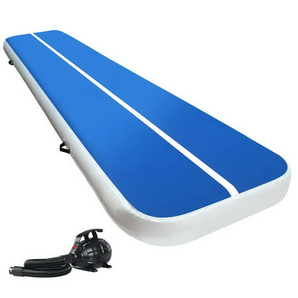 Buy 4X1M Inflatable Air Track Mat With Pump Tumbling Gymnastics