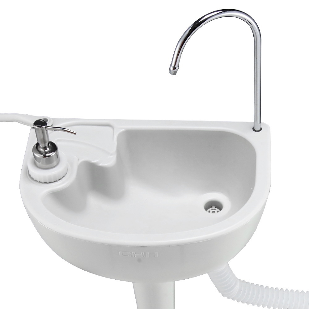 Camping Basin Portable Hand Wash Sink Stand 19L Capacity
