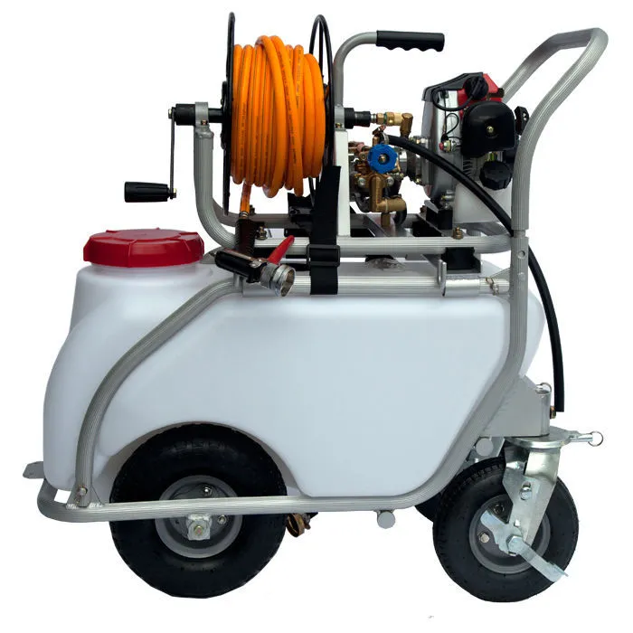 Samland 50L SPRAYER KIT WITH ALUMINIUM TROLLEY FOR WEED SPRAY OR PEST ...