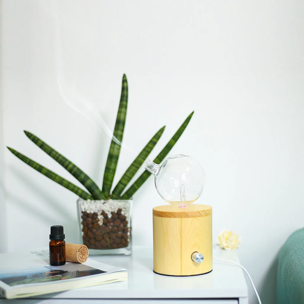Geometry Cylinder Nebuliser - Waterless Diffuser | Essential oil Burner ...
