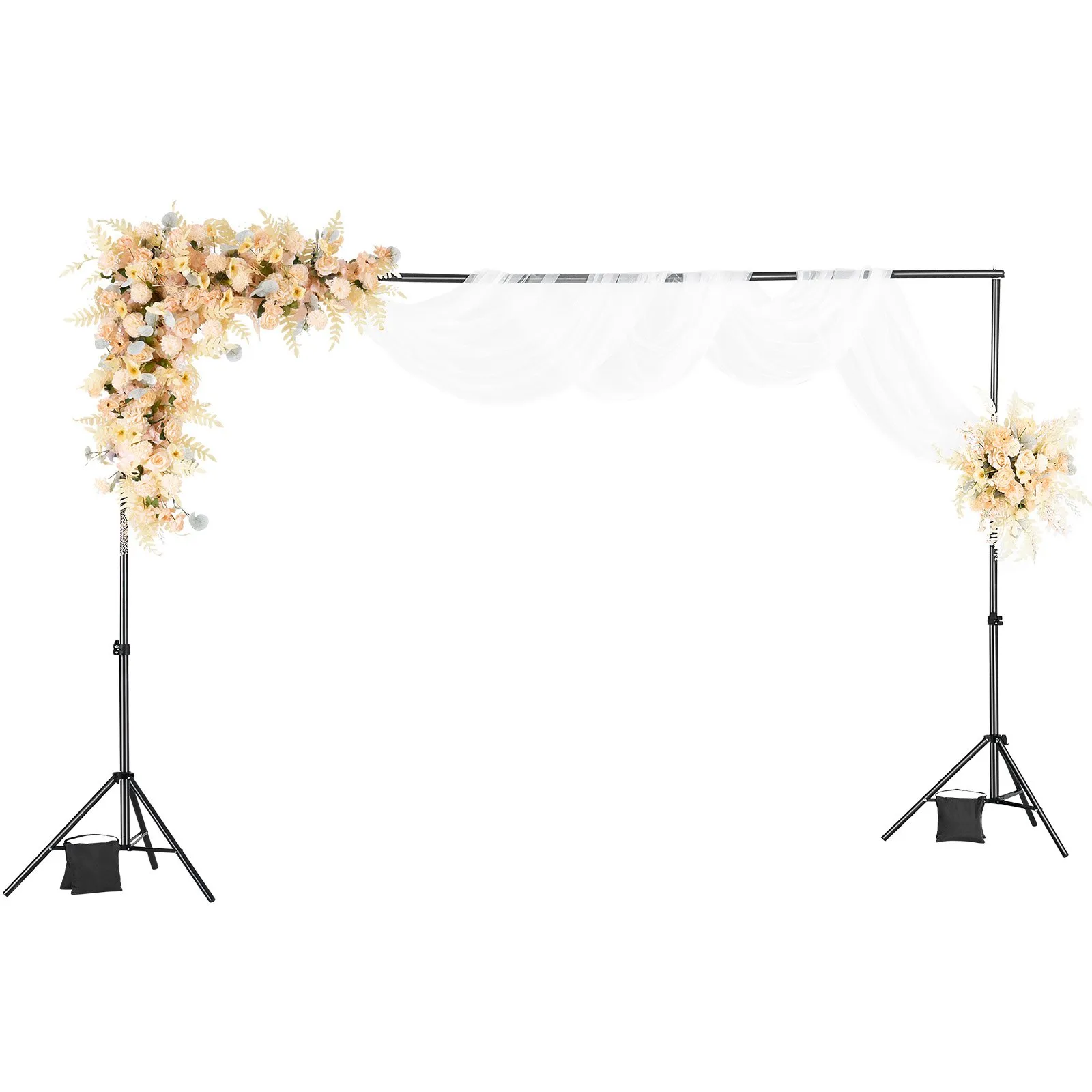 VEVOR Backdrop Stand, 198 x 300 cm Adjustable | HR Sports
