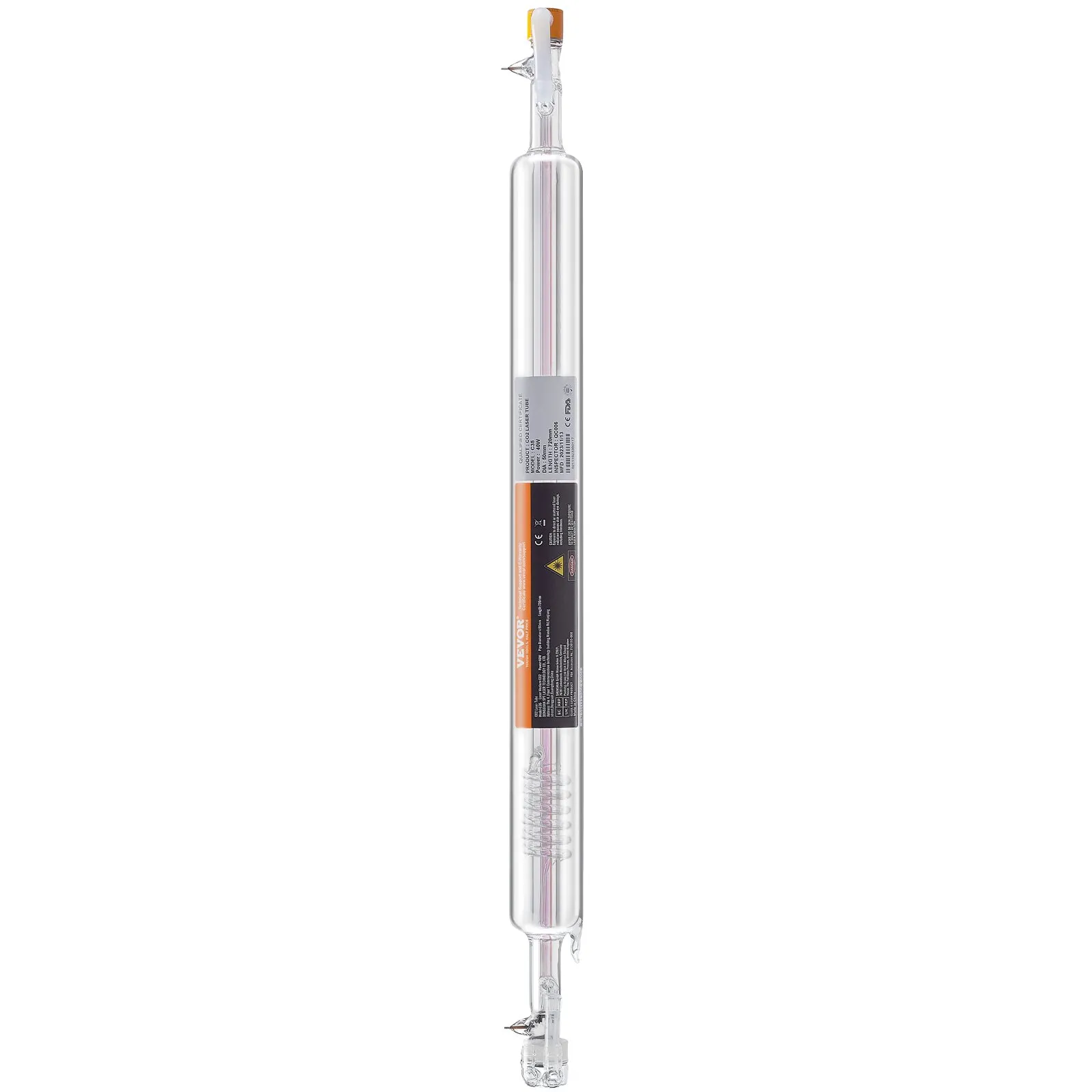 VEVOR Laser Tube, 40W CO2 Laser Tube for Laser Engraver and Cutter ...