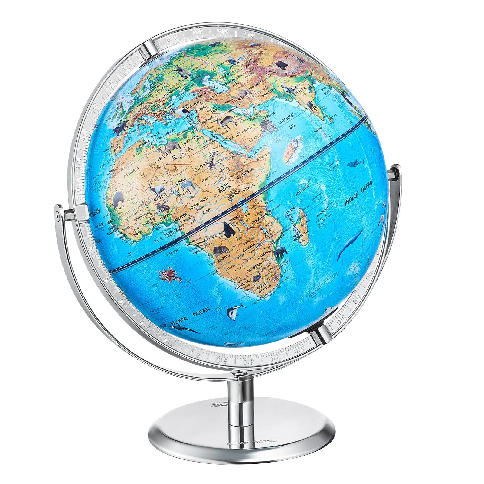 VEVOR Educational Globe for Kids, 254 mm | HR Sports