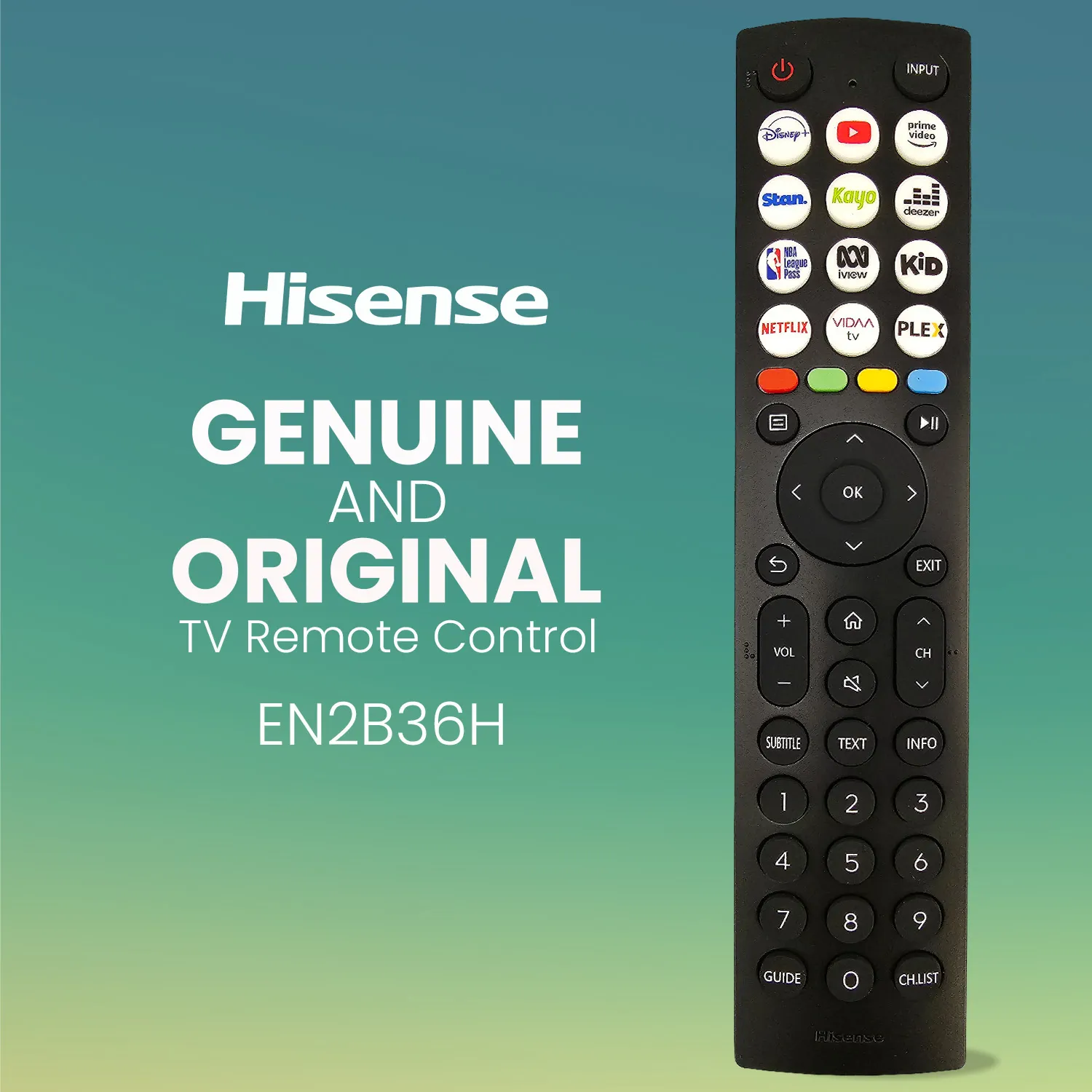 Hisense TV Remote Control - EN2B36H